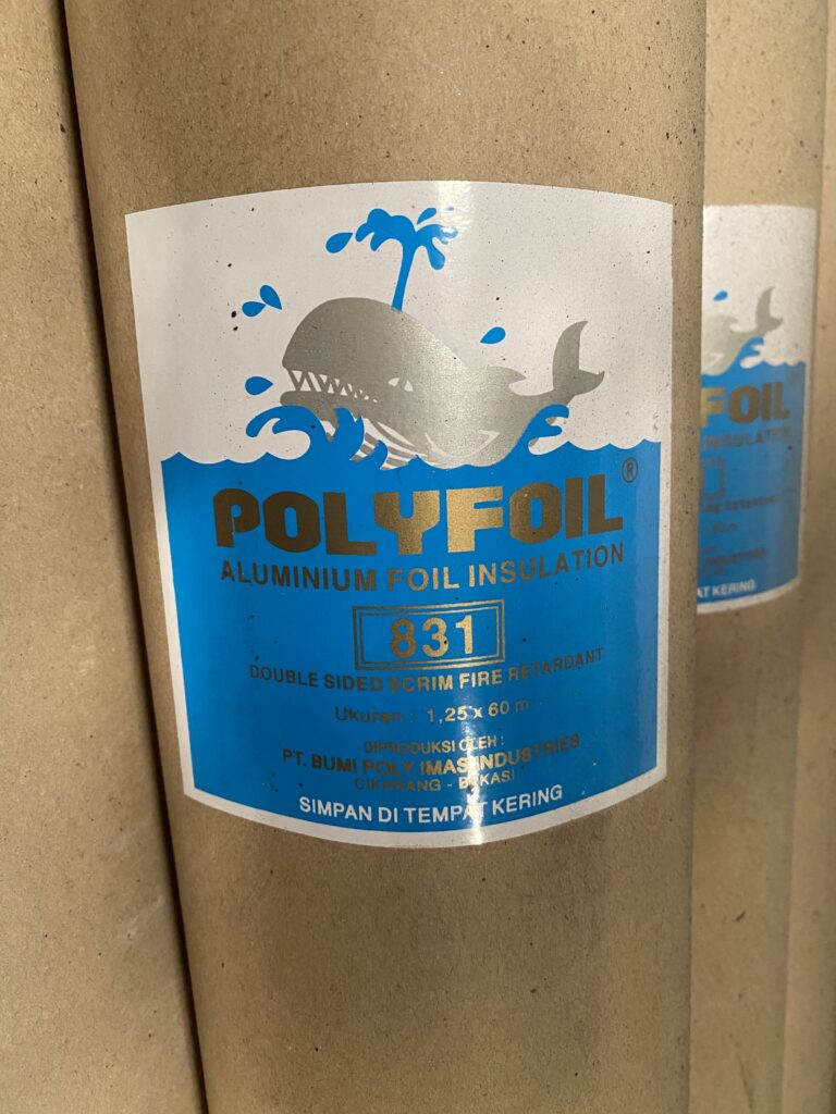 Aluminium Foil Polyfoil 831 Double Sided | FixBangun - One Stop ...